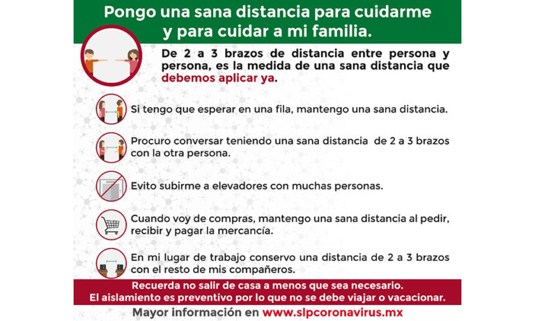 Importante unirse a la Jornada Nacional de Sana Distancia – Frontal ...
