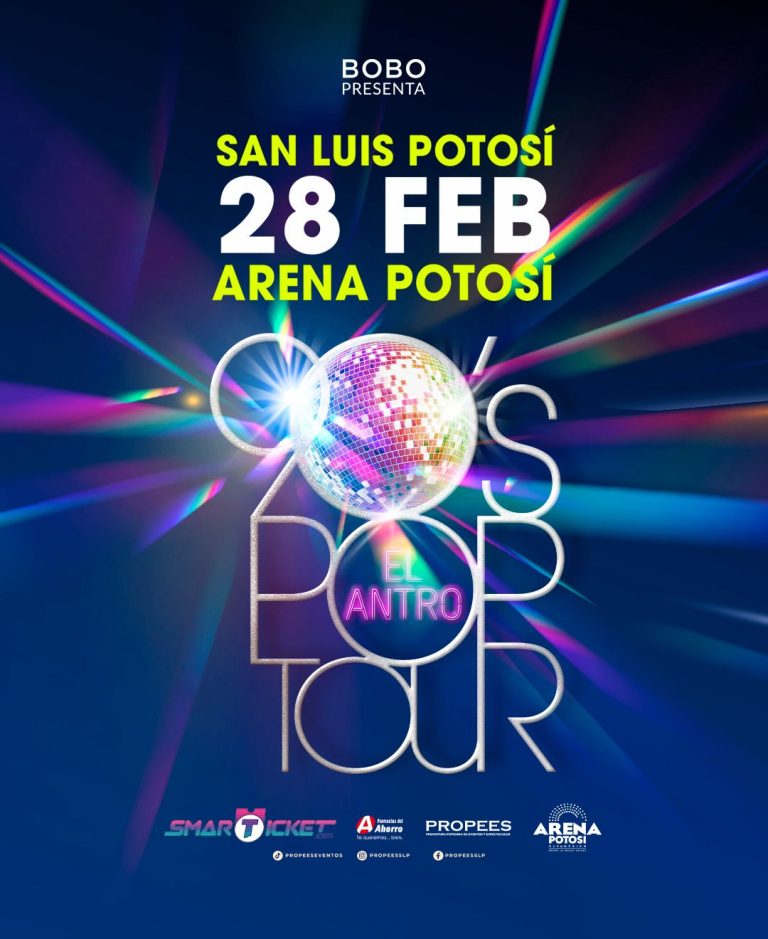 Los 90’s Pop Tour el antro encenderá la Arena Potosí – Frontal Noticias